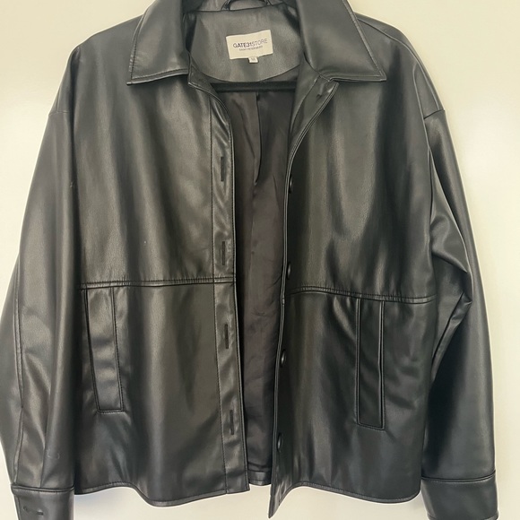 GATE31 | Jackets & Coats | Black Leather Jacket Gate 3 | Poshmark